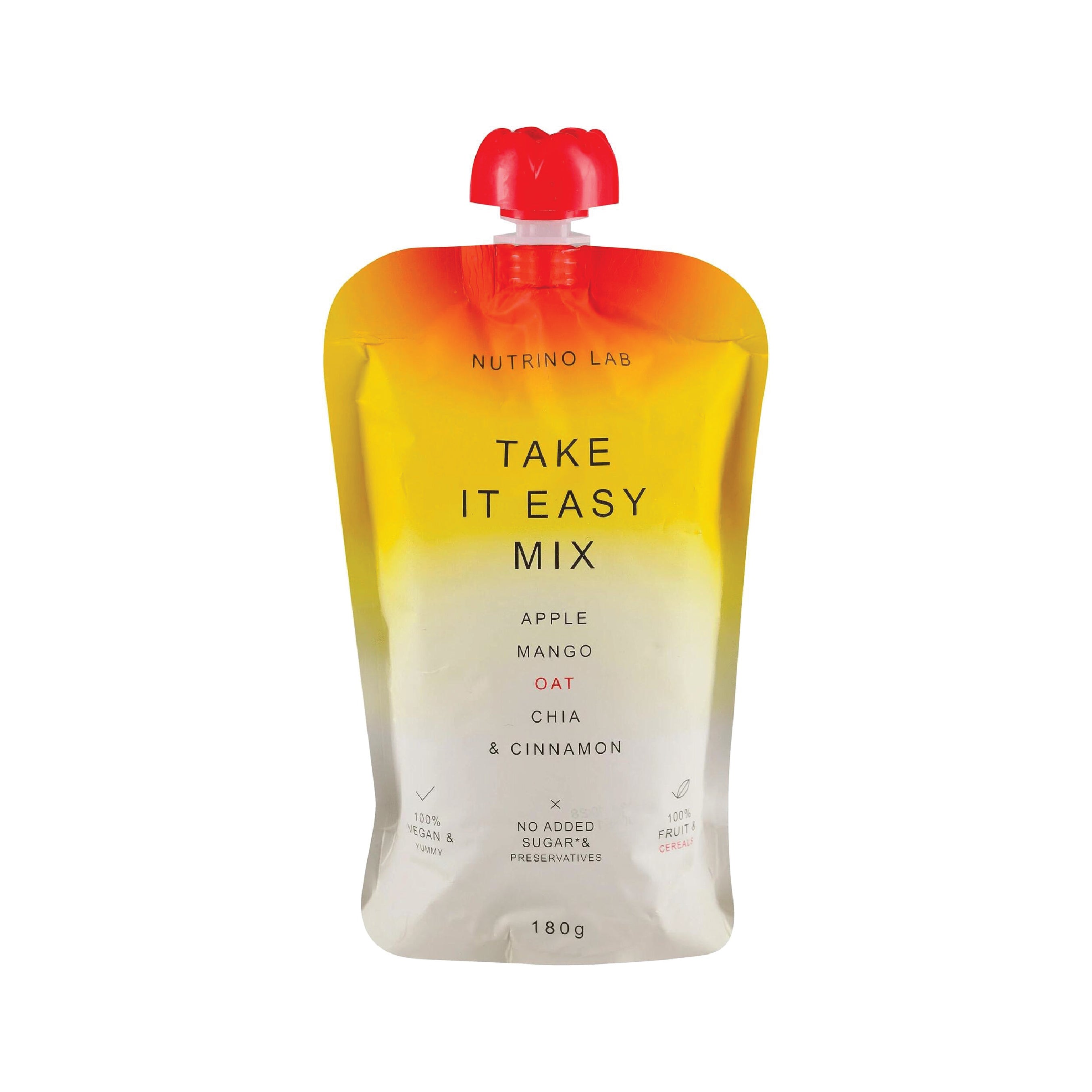 Nutrino Lab Take It Easy MIX 180g, Ready to Eat Puree with Apple, Mang ...